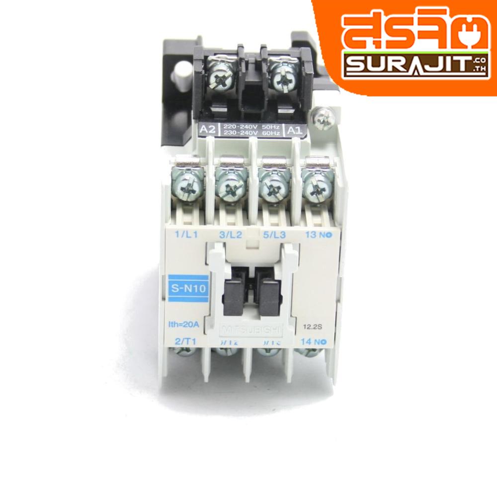 MITSUBISHI DMIT-SN10-220V - โอเวอร์โหลด, คอนแทคเตอร์ มิตซู SN-10/220V ...